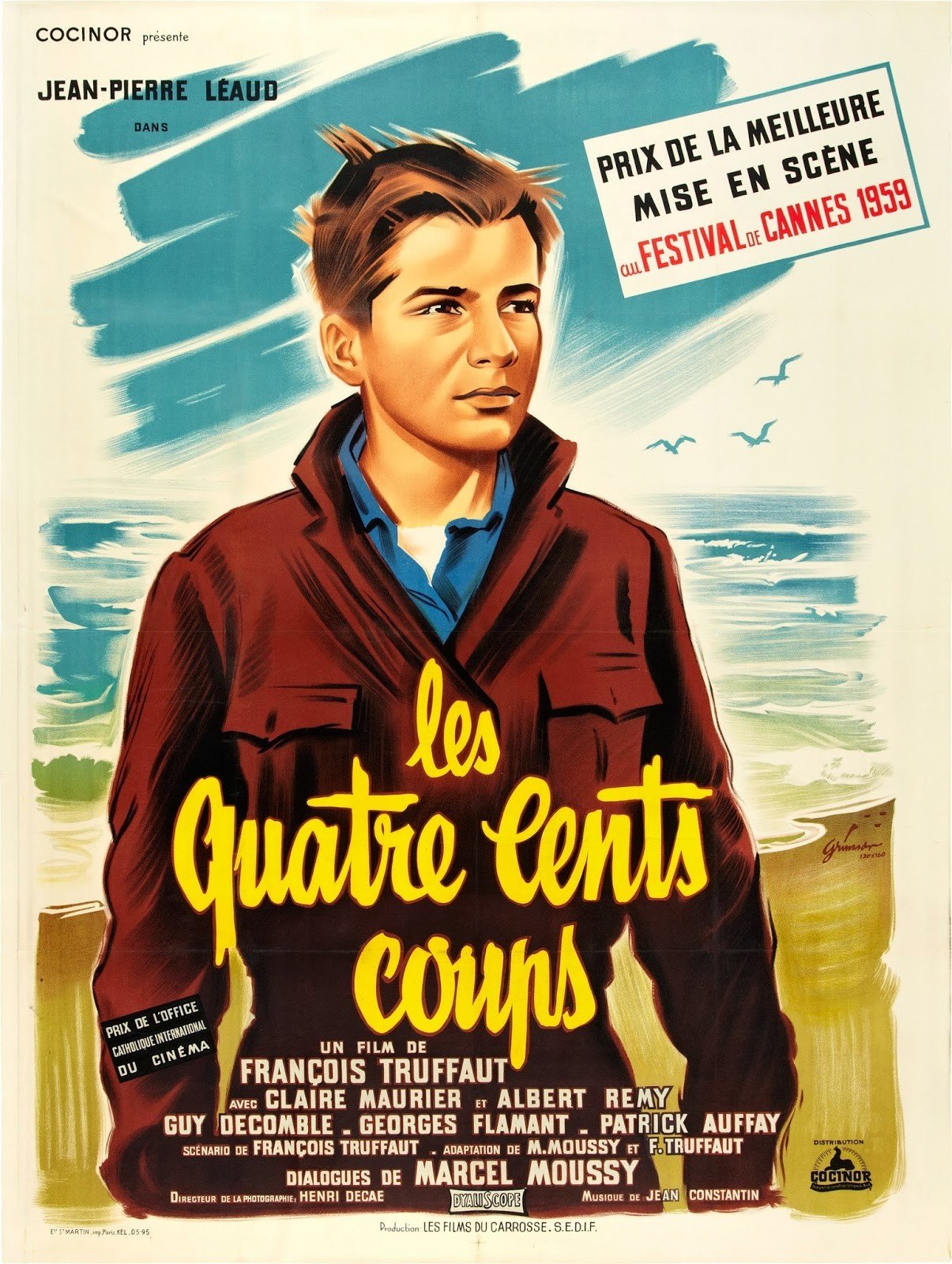 François Truffaut, Film posters, Les quatre cents coups HD Wallpapers ...