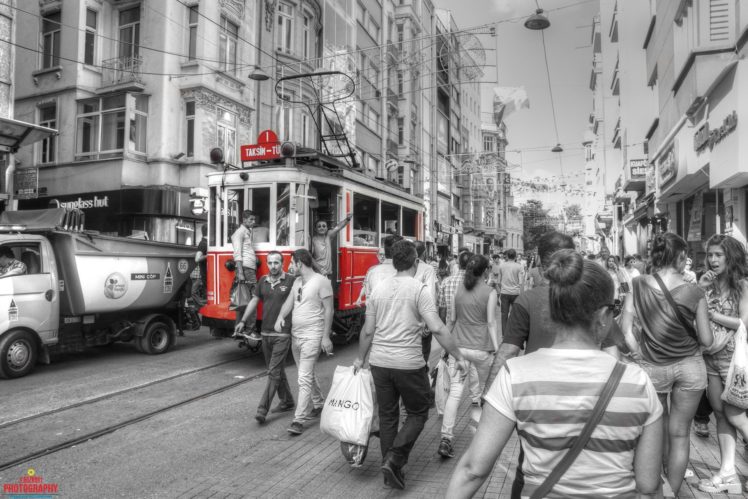 İstiklal Caddesi, Istanbul, Turkey, Taksim HD Wallpapers / Desktop and ...